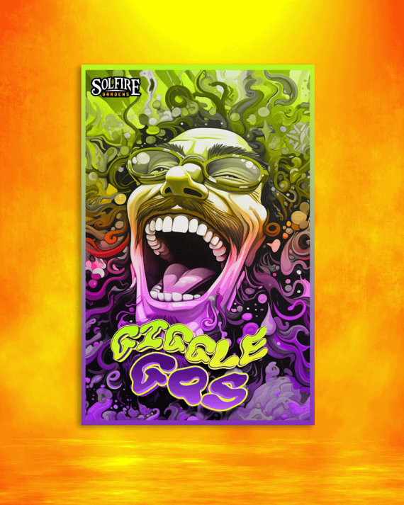 Giggle Gas Poster – Solfire Gardens